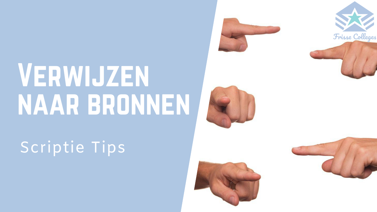 KORTE uitleg BRONVERWIJZING in de tekst | Scriptie TIPS ...