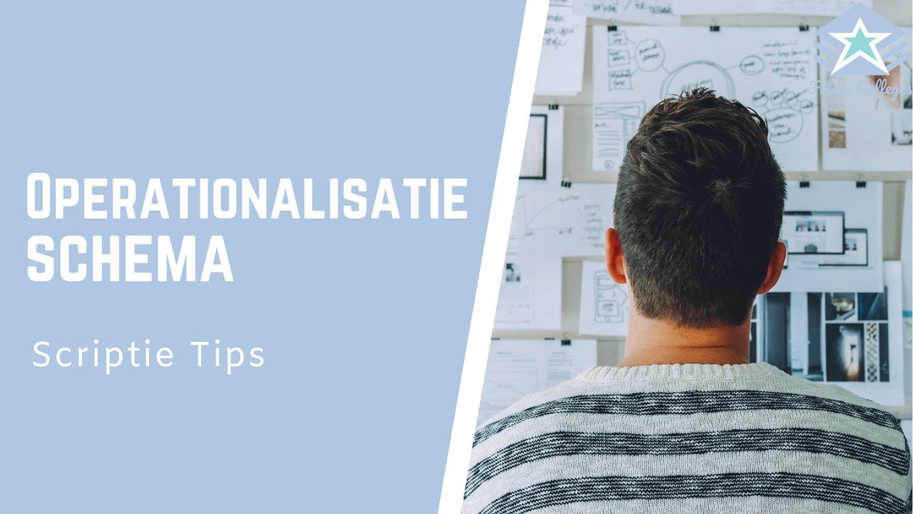 Wat is een OPERATIONALISATIE schema? | De TABEL maken ...